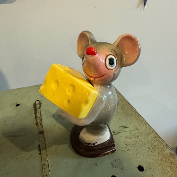 Kitchen | Vintage Mouse Cheese Chunky Salt Pepper Shaker Japan | Poshmark